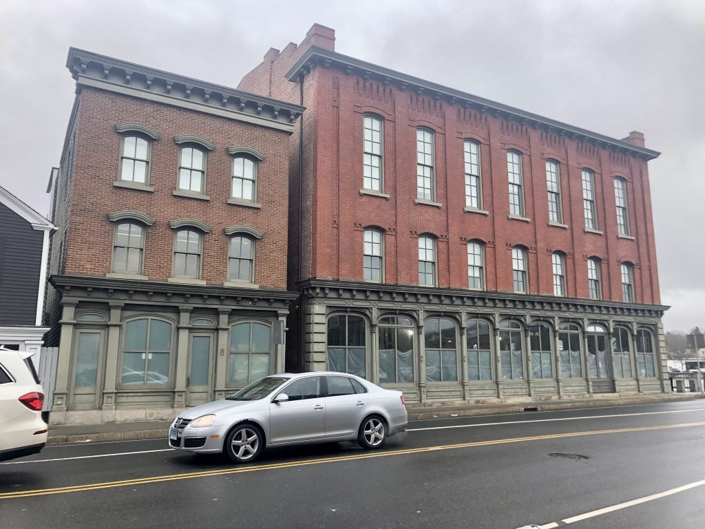 New use for historic buildings at foot of Post Road bridge | Westport ...