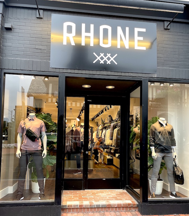 Rhone menswear set to make a splash with Saturday opening | Westport ...