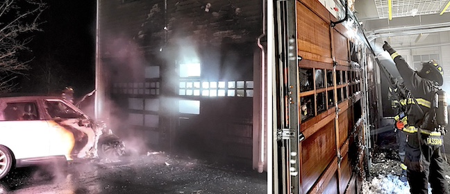 Car, garage fire doused on Sturges Highway | Westport Journal
