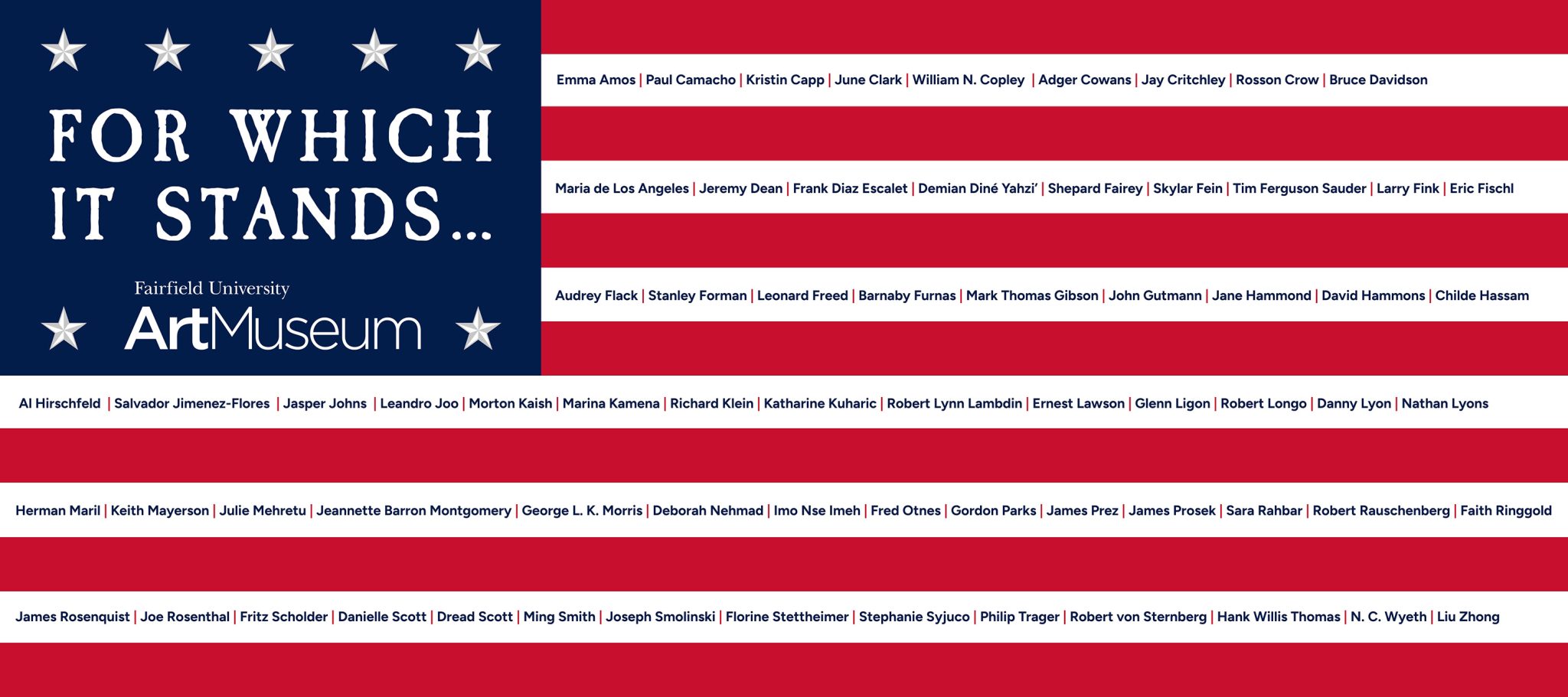 U.S. history through art: "For Which It Stands" opening at Fairfield ...
